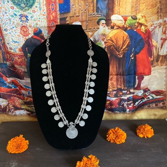 Jewelry | Reversible Ottoman Coin Necklace | Poshmark